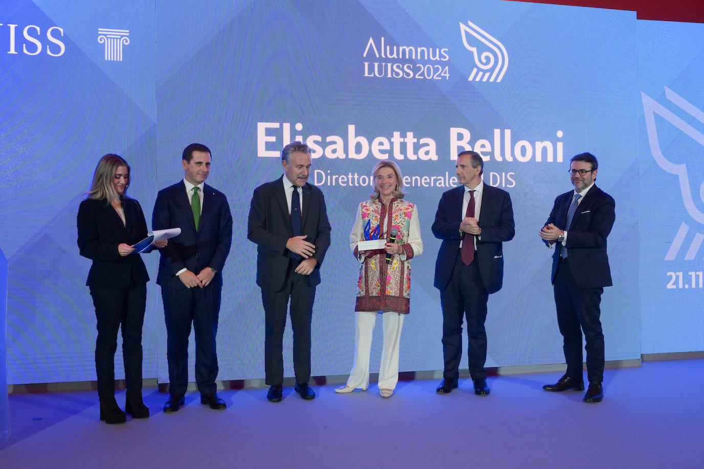 L'Ambasciatore Elisabetta Belloni, Direttore Generale del Dipartimento ...